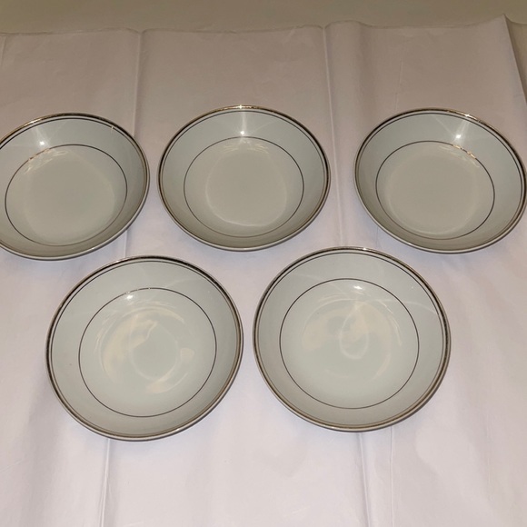 Royal Aurum | Dining | Set Of 5 Vintage Royal Aurum China Dessertfinger ...